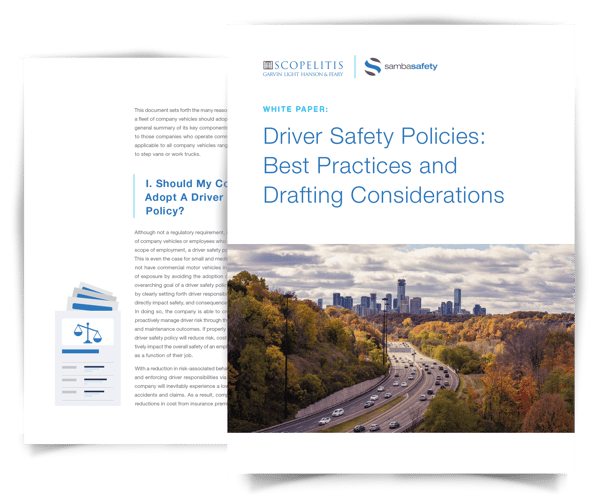 Discover Best Practices for Creating a Driver Safety Policy