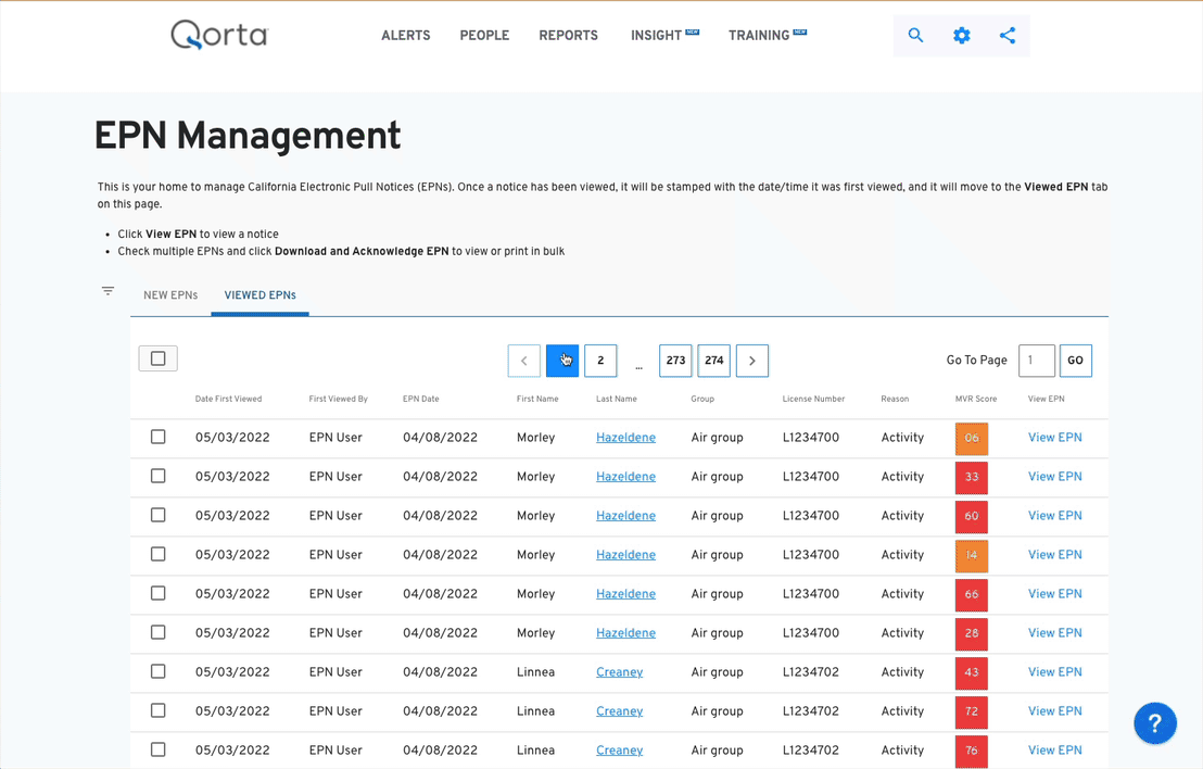 Better Manage DMV Pull Notices