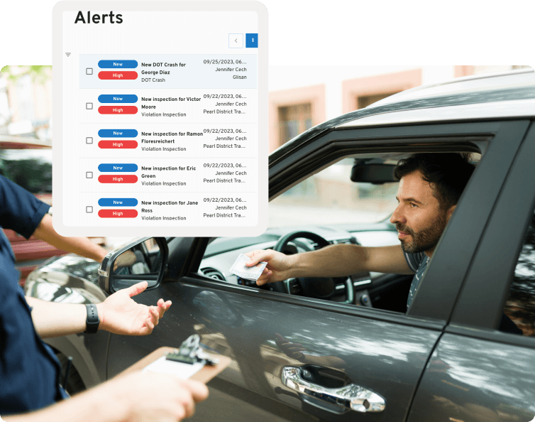 Fleet Driver Monitoring Solutions: MVR, CSA & Telematics