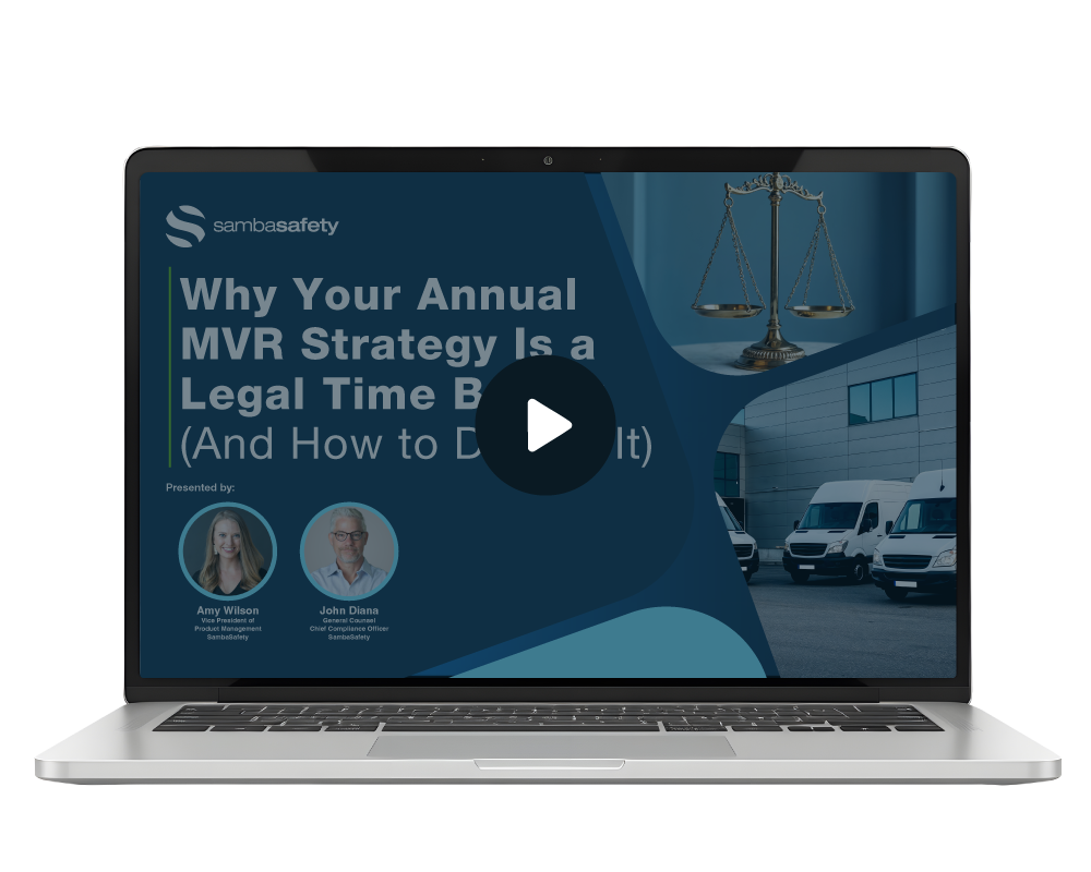 Webinar: Your MVR Process Could Be a Legal Time Bomb