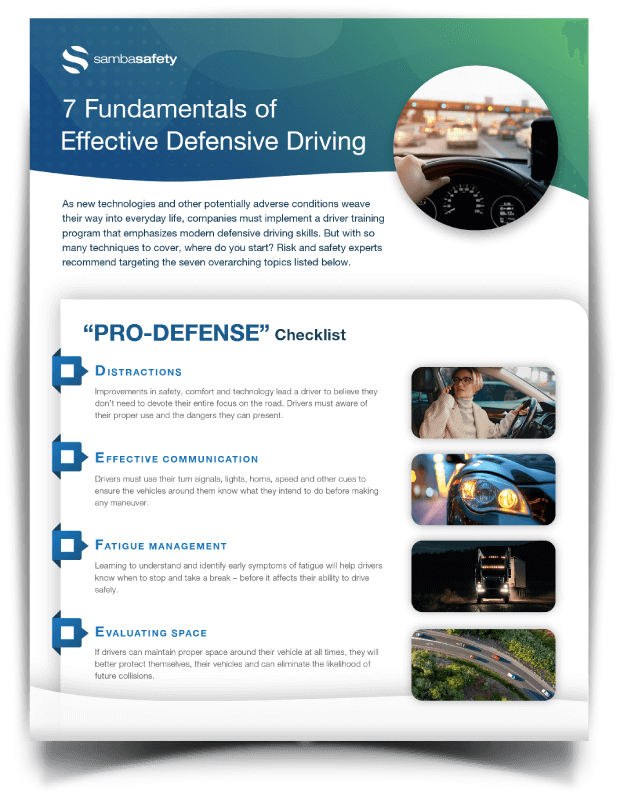 Modern Fleet Defensive Driver Training with Pro-DEFENSE
