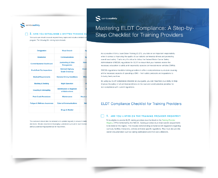 Top ELDT Training Provider Tips to Ensure FMCSA Compliance