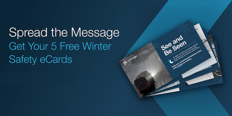 Winter Driving Safety Topics in E-Card Format