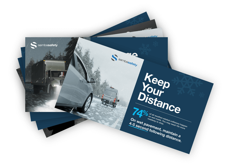 Winter Driving Safety Topics in E-Card Format