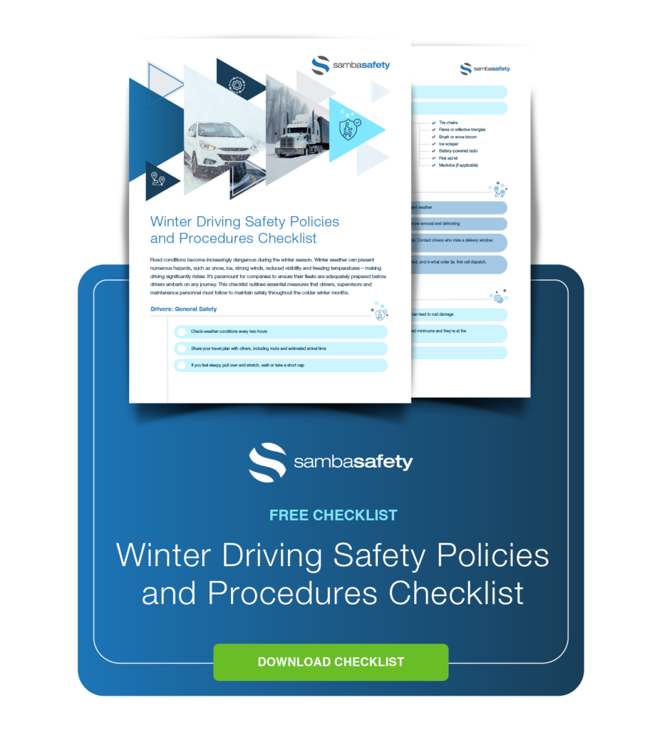 How to Craft an Effective Winter Driving Safety Policy