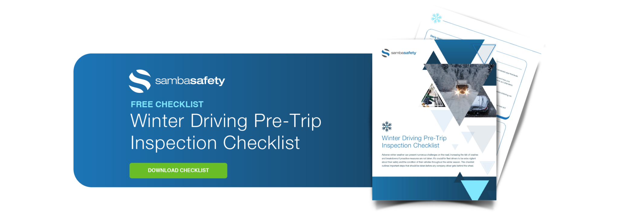 CMV Winter Driving Tips: Using a Winter Pre-Trip Checklist